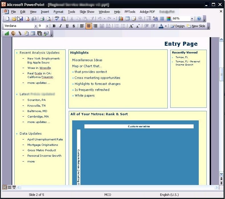 Wireframing with PowerPoint | chrisdima.com